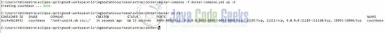 Spring Boot Application With Couchbase Java Code Geeks